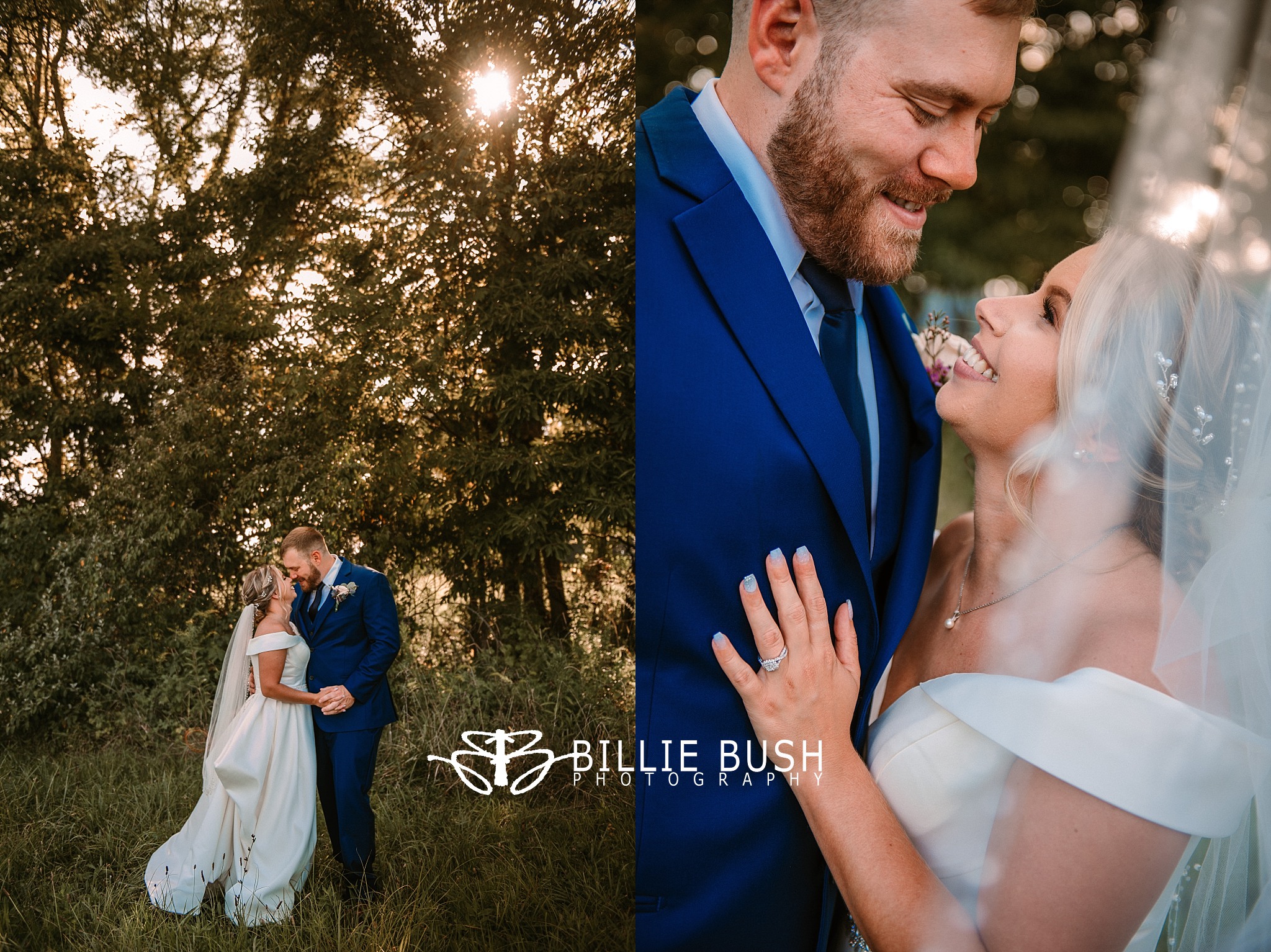 Zach + Kayla | Danville, IL Wedding Photographer | Woodbury Falls » Billie Bush- Terre Haute ...
